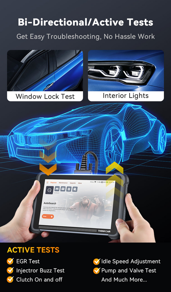 THINKCAR THINKSCAN 689 PROFESSIONAL AUTO SCAN TOOL LIFETIME FREE