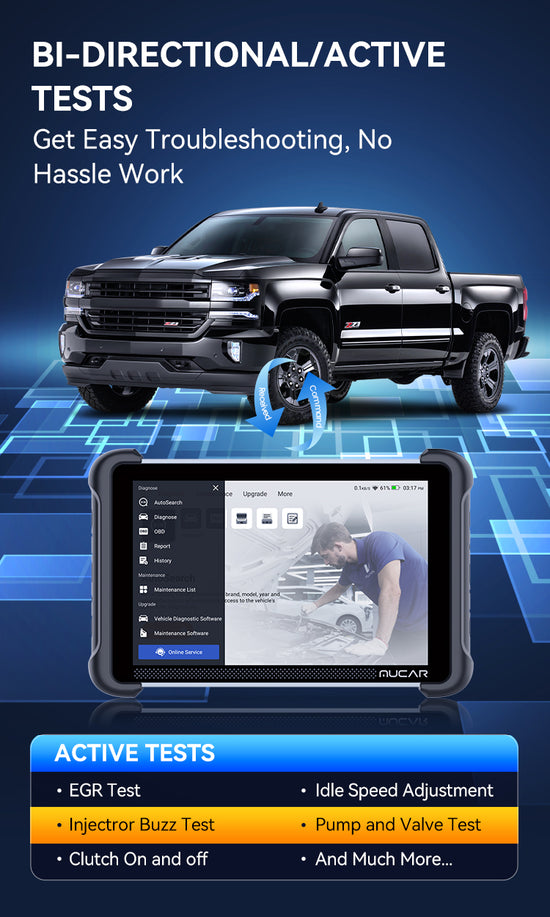 2025 MUCAR 892BT AUTOMOTIVE SCANNER LIFETIME FREE – THINKCAR