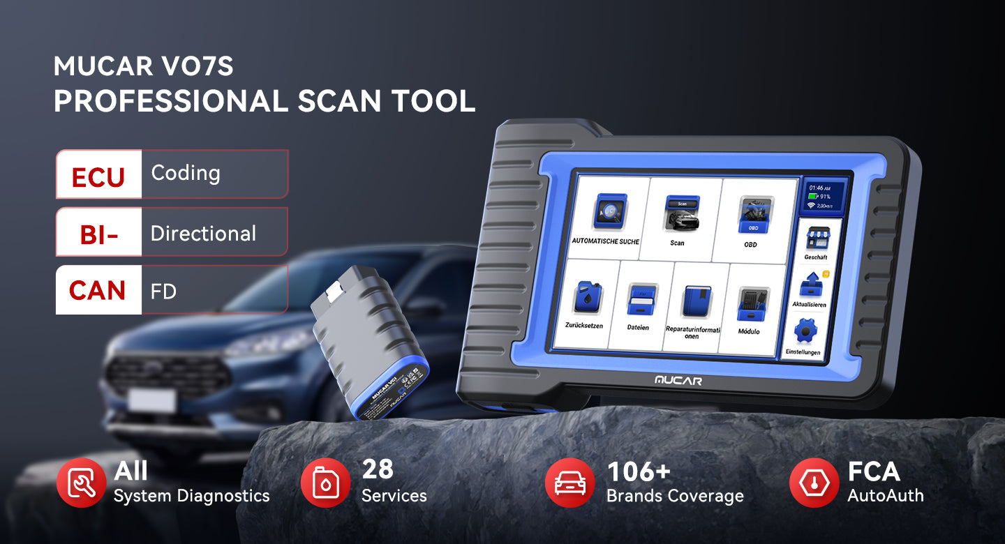 MUCAR VO7 S - Best OBD2 Scanner With Diagnostic Tool – THINKCAR