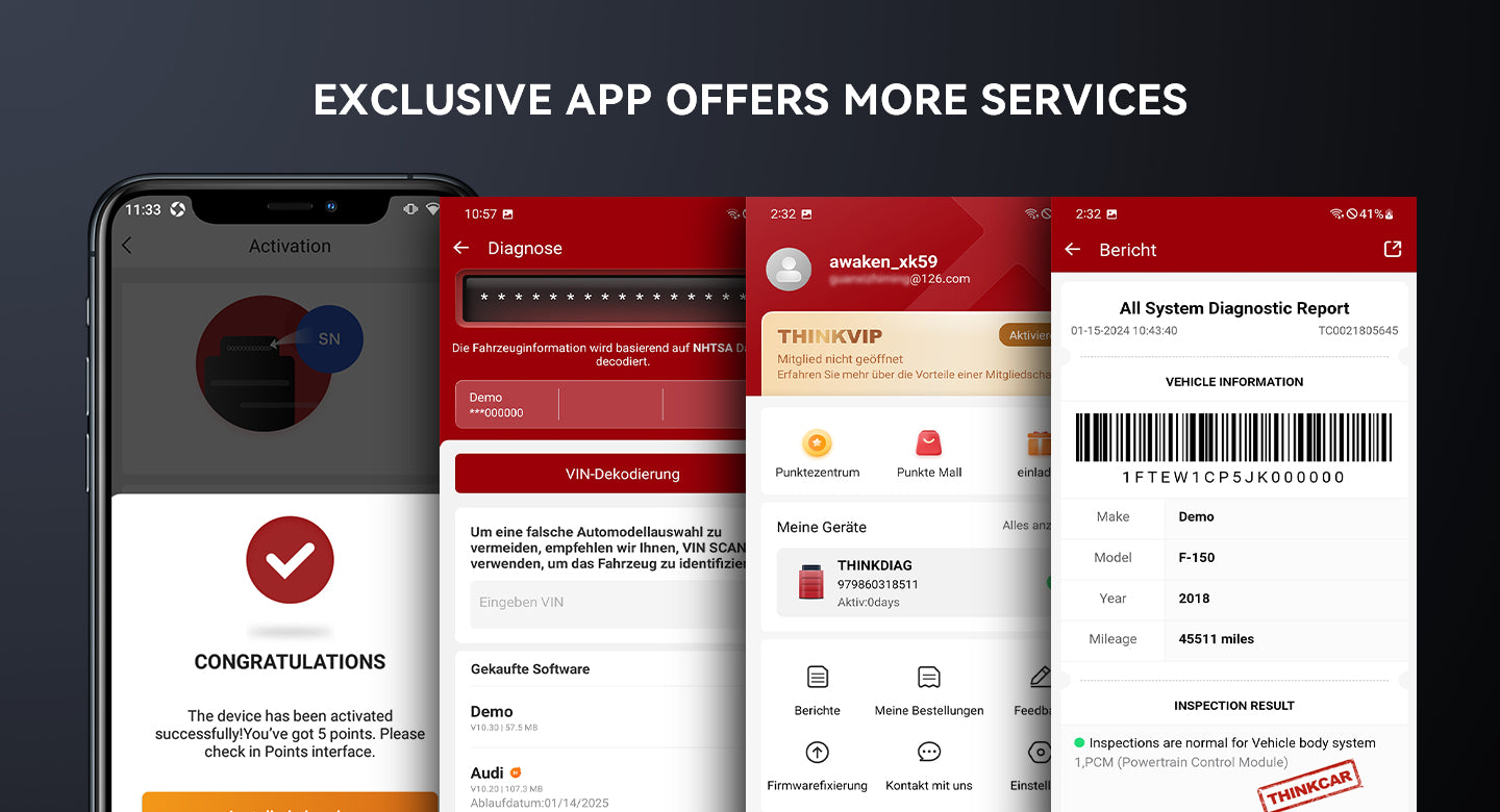 THINKDIAG MINI OBD2 Scanner - Full System Diagnostics, 15 Reset – THINKCAR