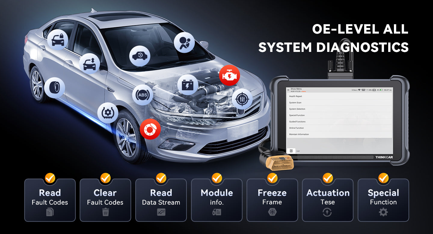 THINKCAR THINKSCAN 689 PROFESSIONAL AUTO SCAN TOOL LIFETIME FREE
