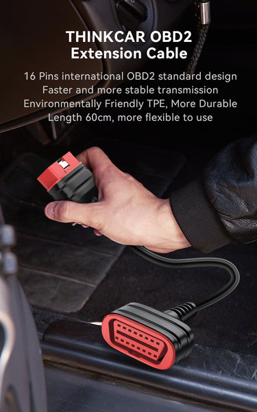 ThinkDiag Extension Cable | OBD2 Extension Cable - Thinkcar – THINKCAR