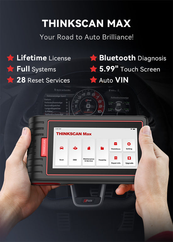 THINKSCAN MAX: Full System Diagnostic Scan Tool & Software