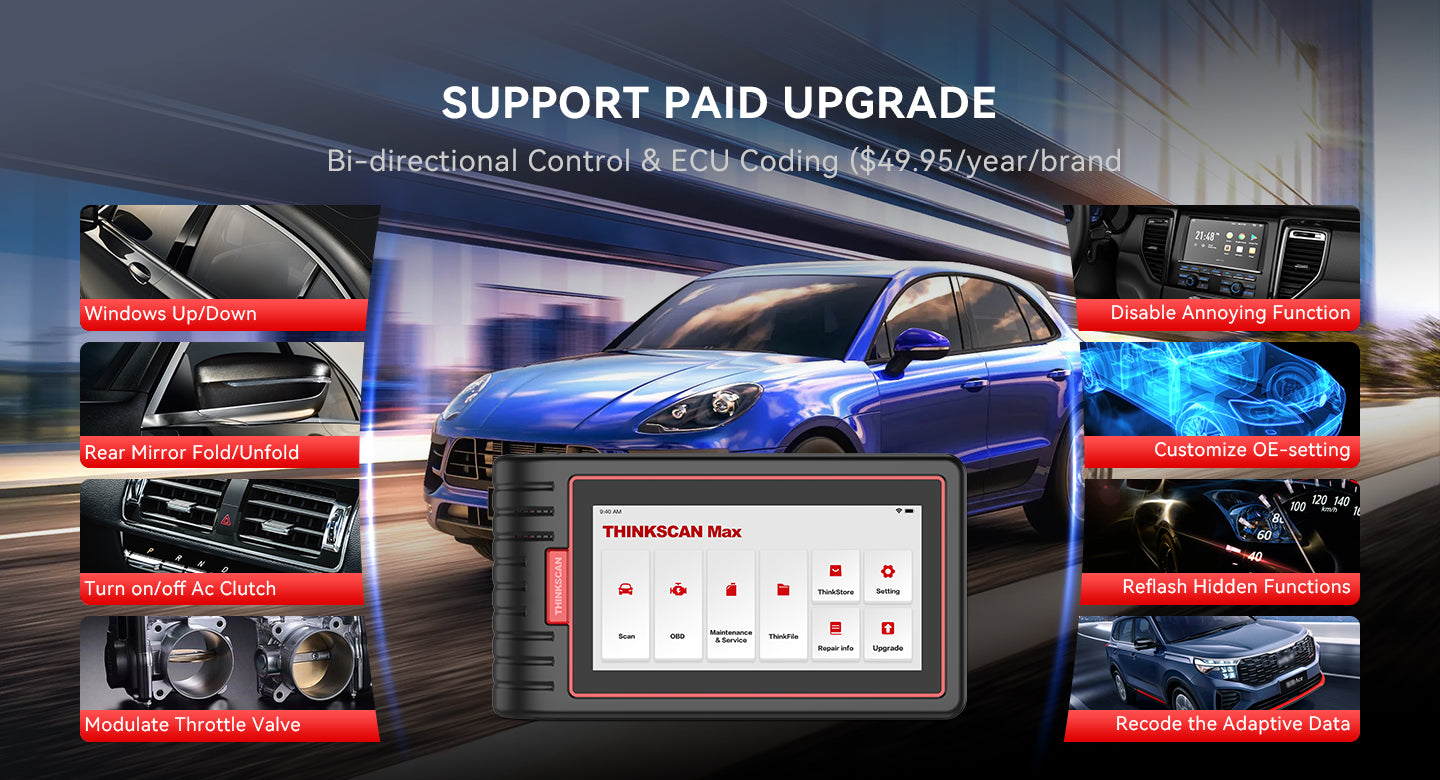 Thinkscan Max Full System Diagnostic Scan Tool And Software Thinkcar