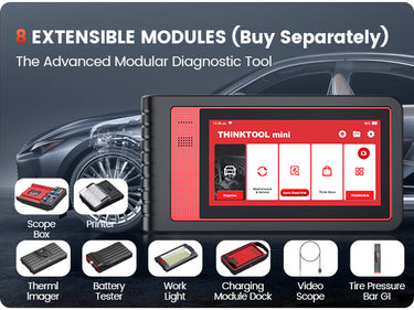 Thinktool Mini OEM Full System Diagnostic Scan Tool, 28+ Resets – THINKCAR